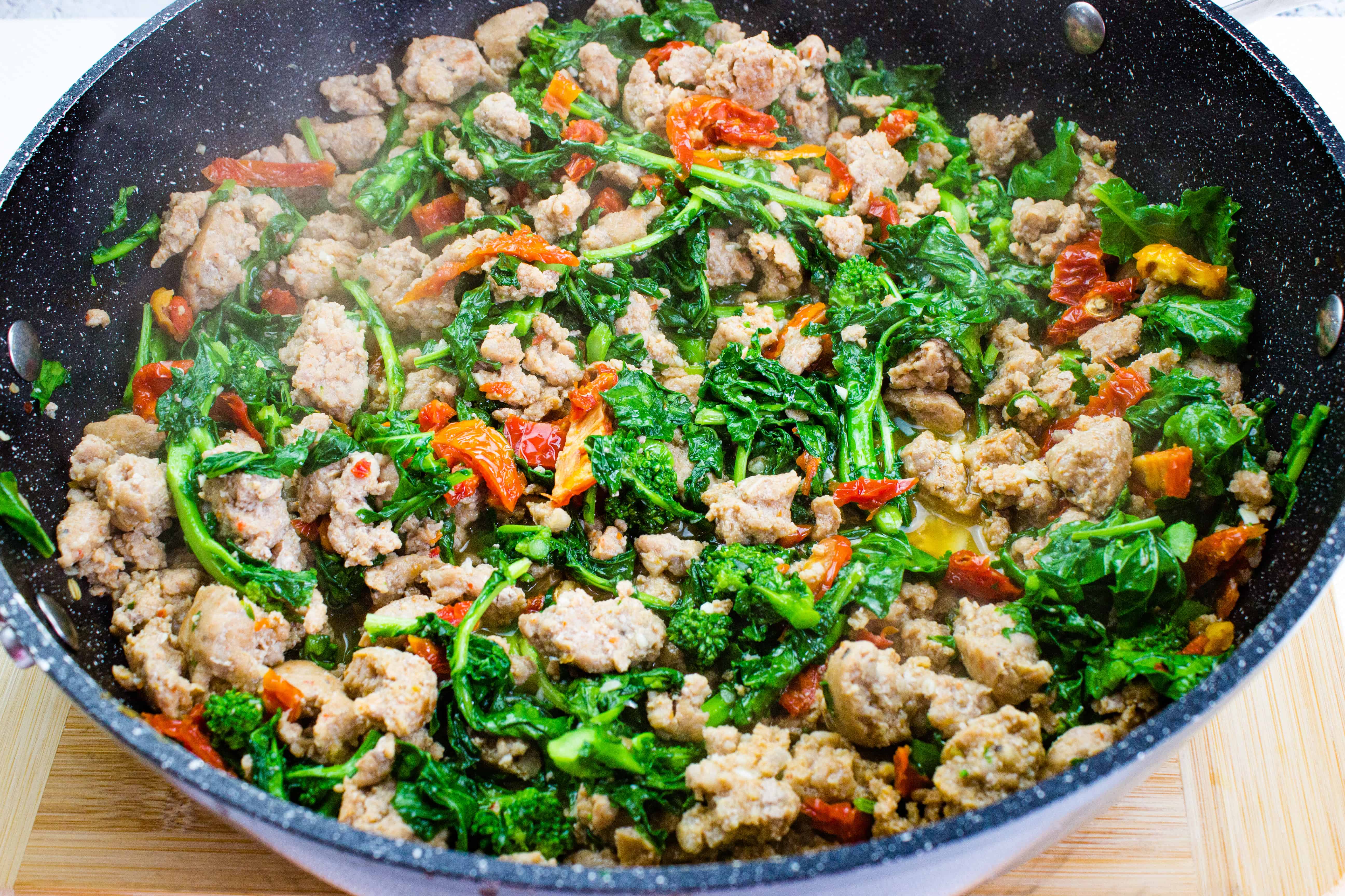 Sausage and Broccoli Rabe Pasta - Cook What You Love