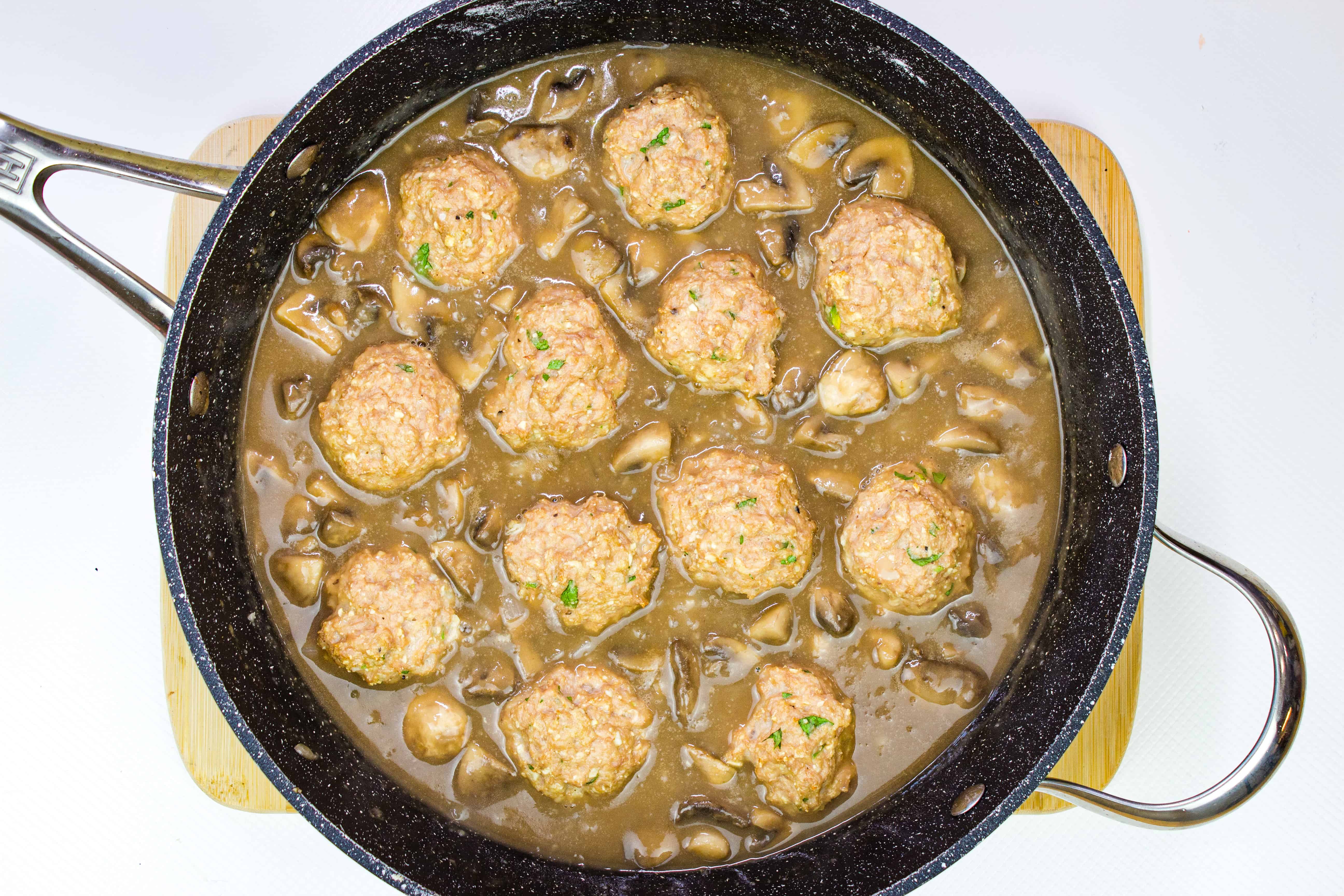 Chicken Marsala Meatballs (30 minute meal!) - Cook What You Love