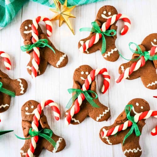 Chocolate Gingerbread Men Cookies - Cook What You Love