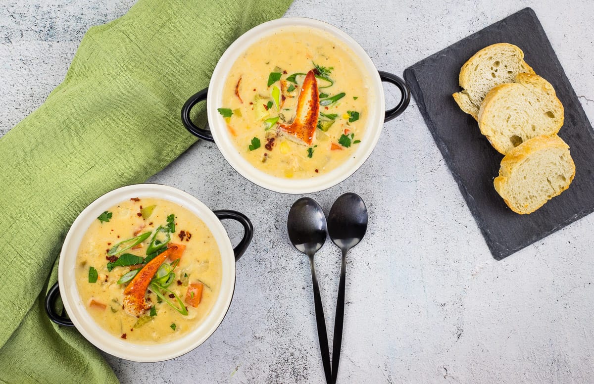 Thick and Creamy Lobster Chowder - Cook What You Love
