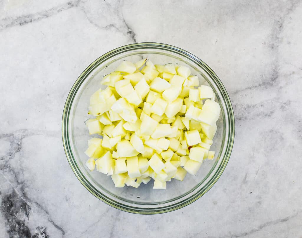 Brown Butter Apple Blondies - Cook What You Love Desserts