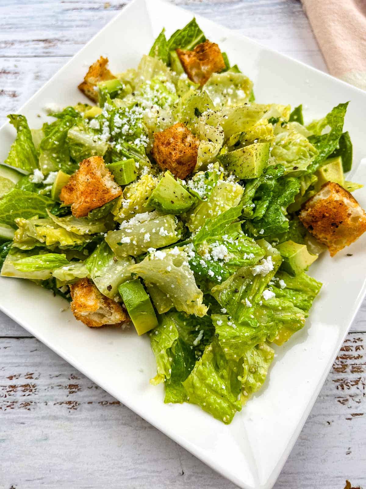 Tex-Mex Caesar Salad with Chipotle Croutons - Cook What You Love