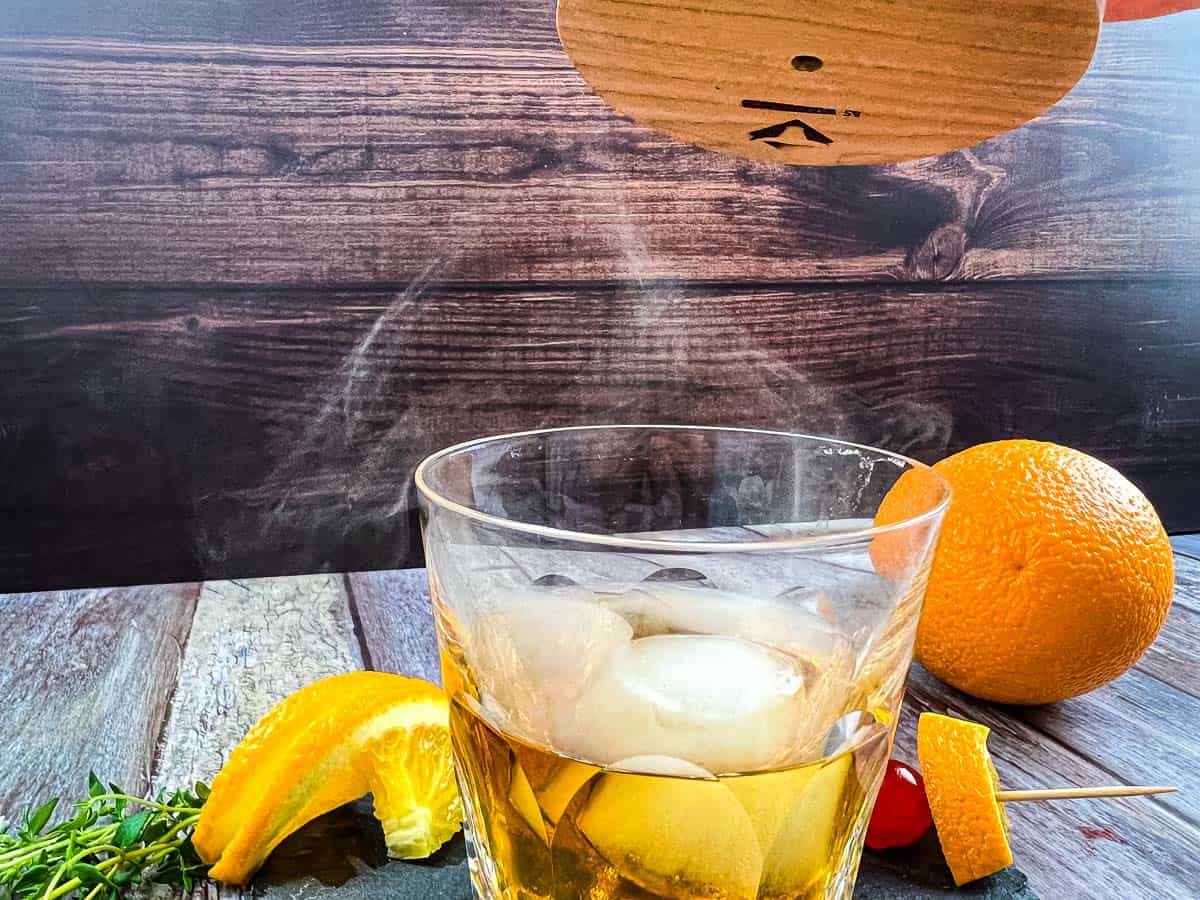 Smoked Old Fashioned Cocktail - Cook What You Love
