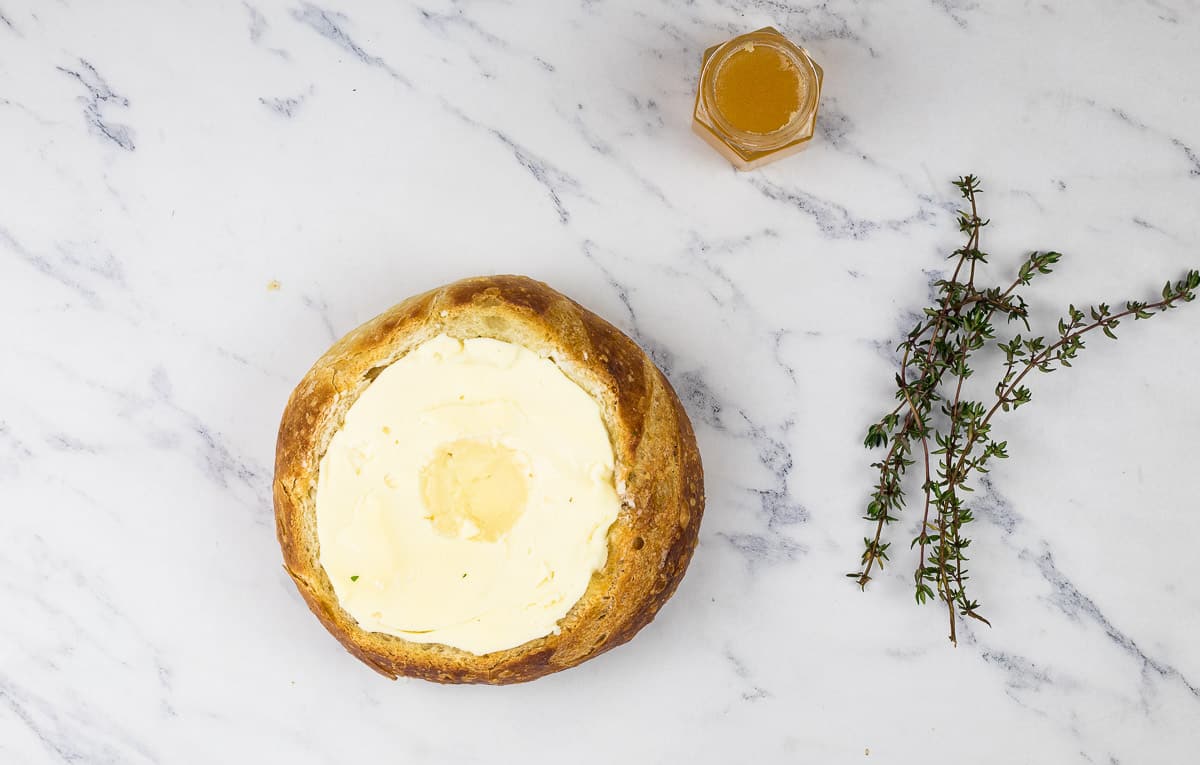 Baked Brie in a Bread Bowl - Cook What You Love Appetizers