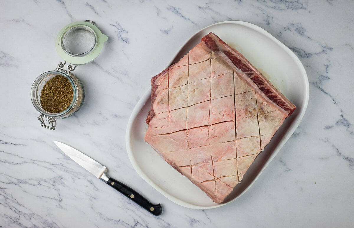 Traeger Smoked New York Strip Roast - Cook What You Love