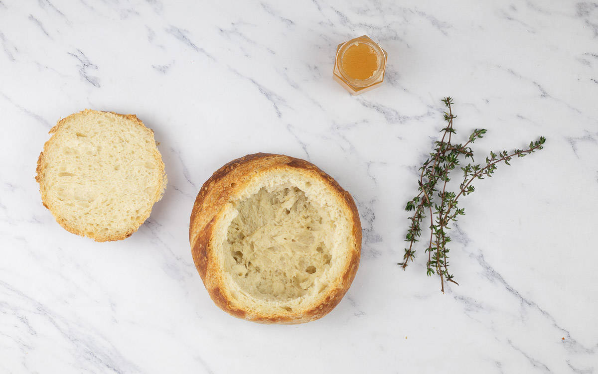 Baked Brie in a Bread Bowl - Cook What You Love Appetizers