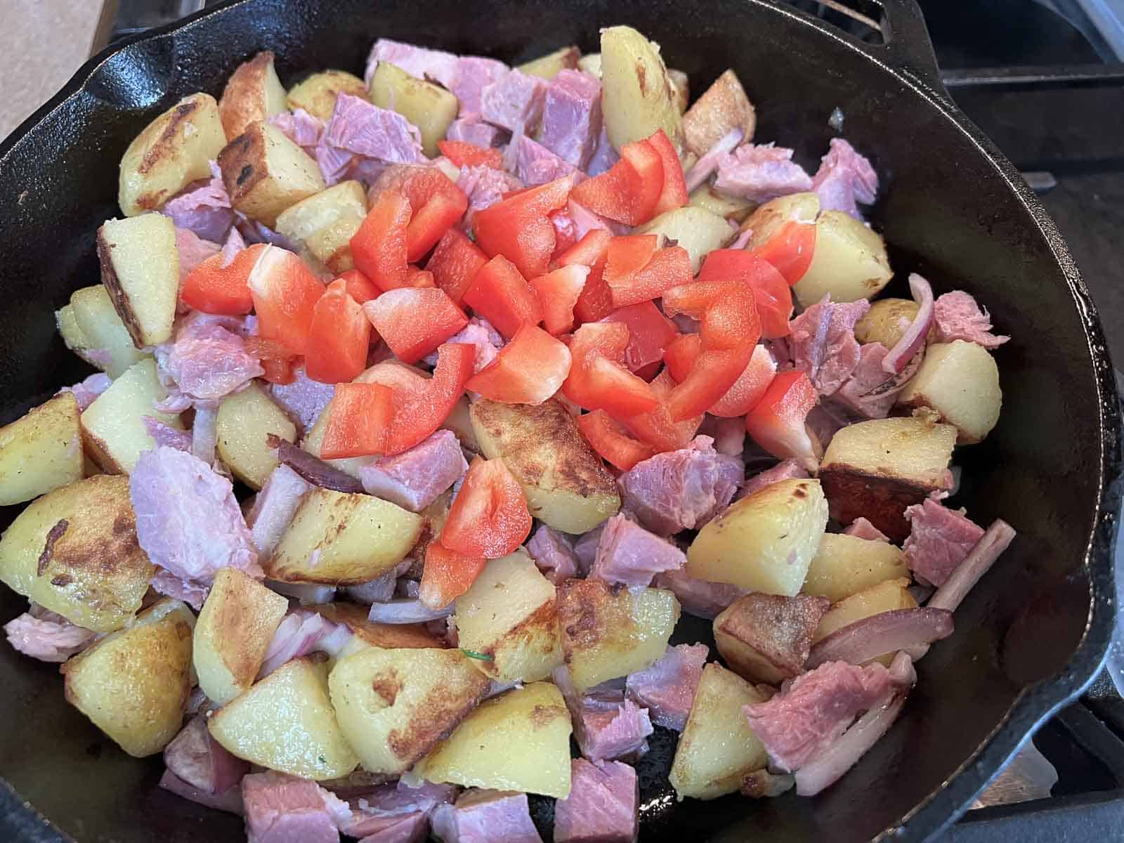 Leftover Cottage Roll Hash - Cook What You Love