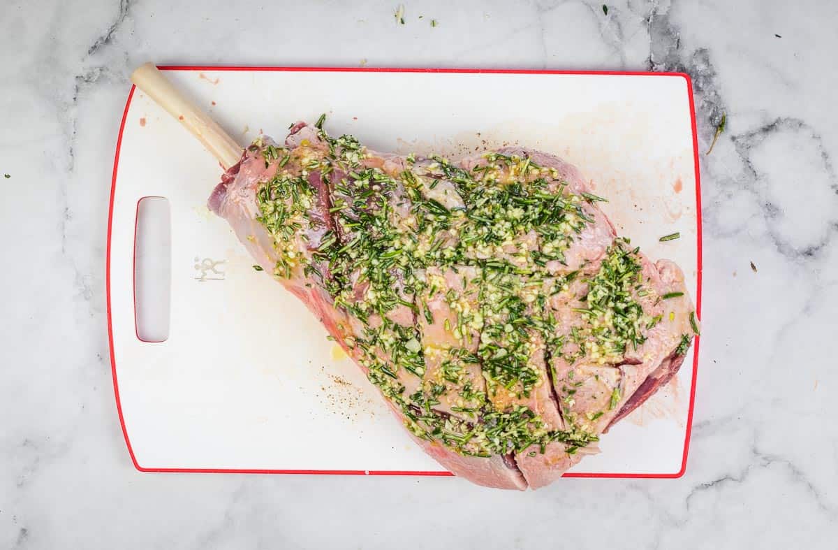 Traeger Smoked Leg of Lamb - Cook What You Love Lamb