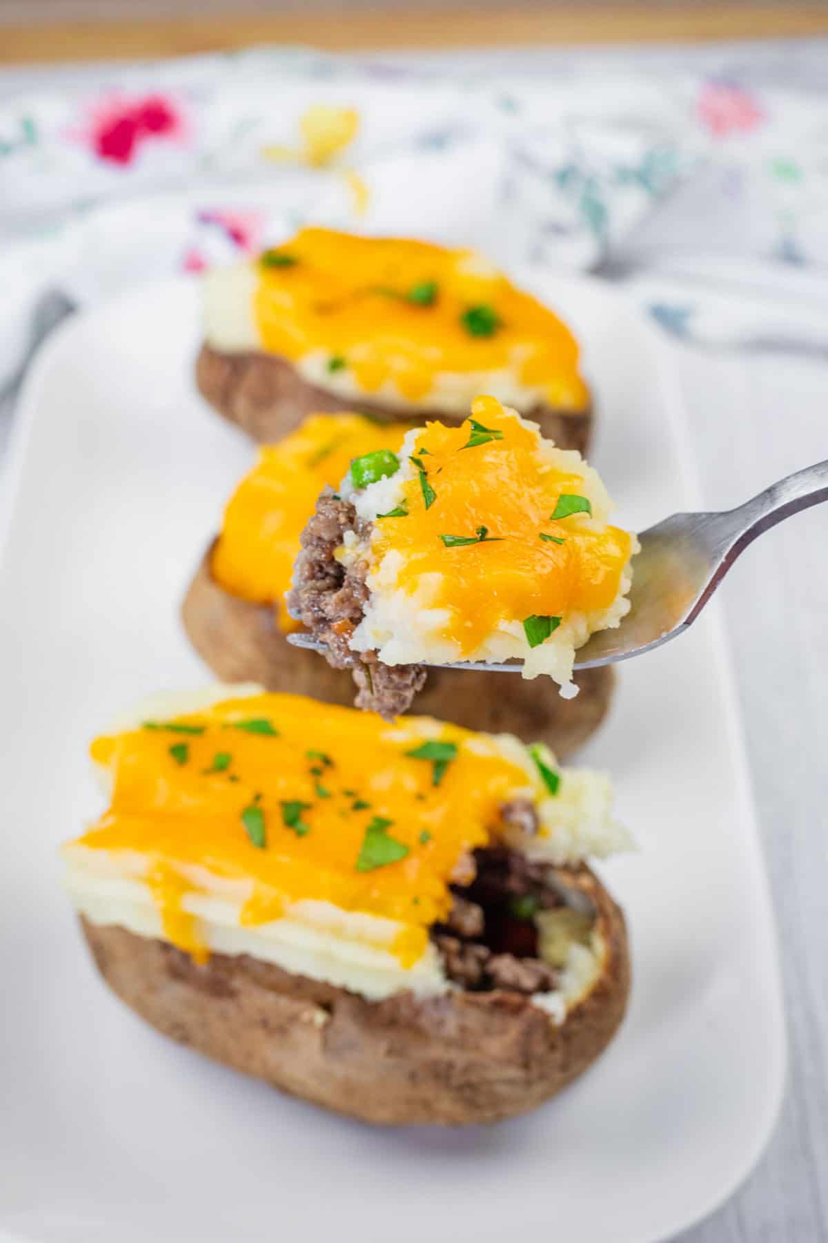 Shepherd’s Pie Baked Potatoes - Cook What You Love